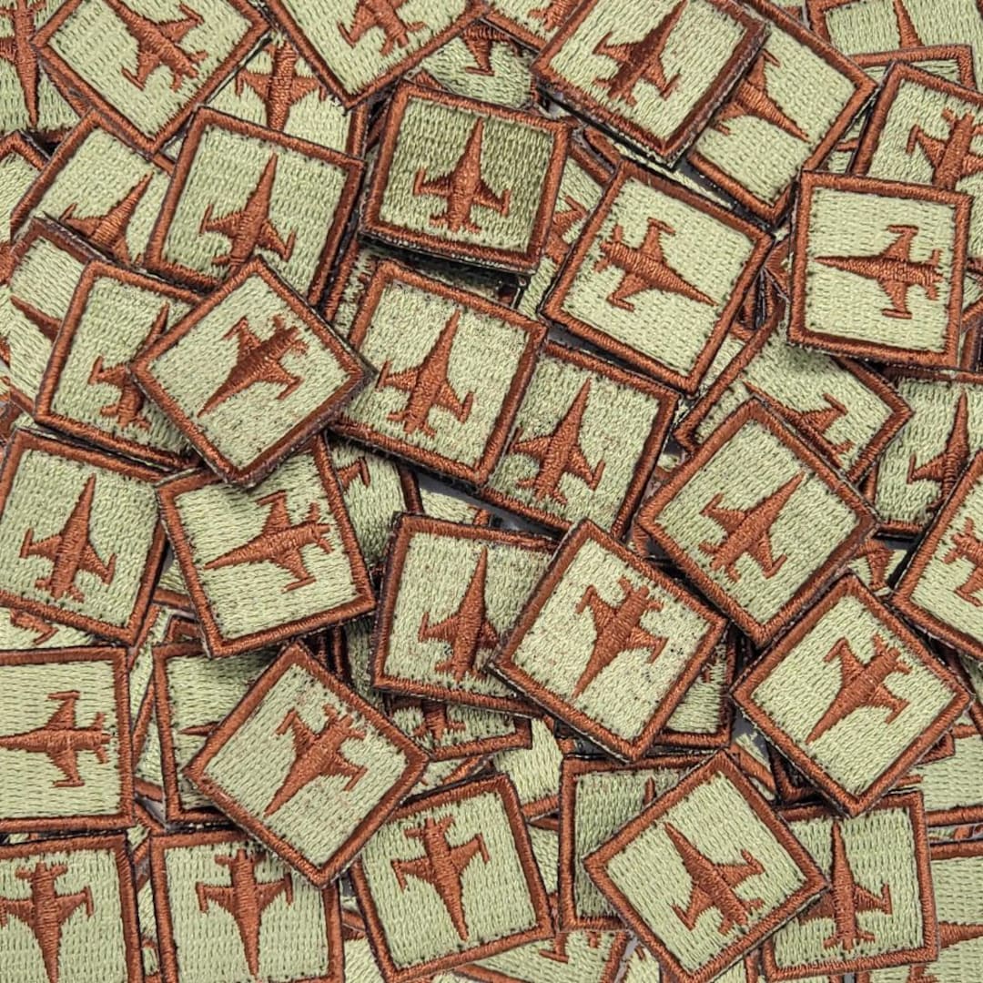 Mini F-16 Patch - 7/8" (bagby Green) - Etsy