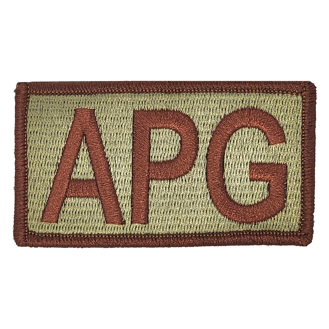 APG Duty Identifier Tab / Patch - Etsy