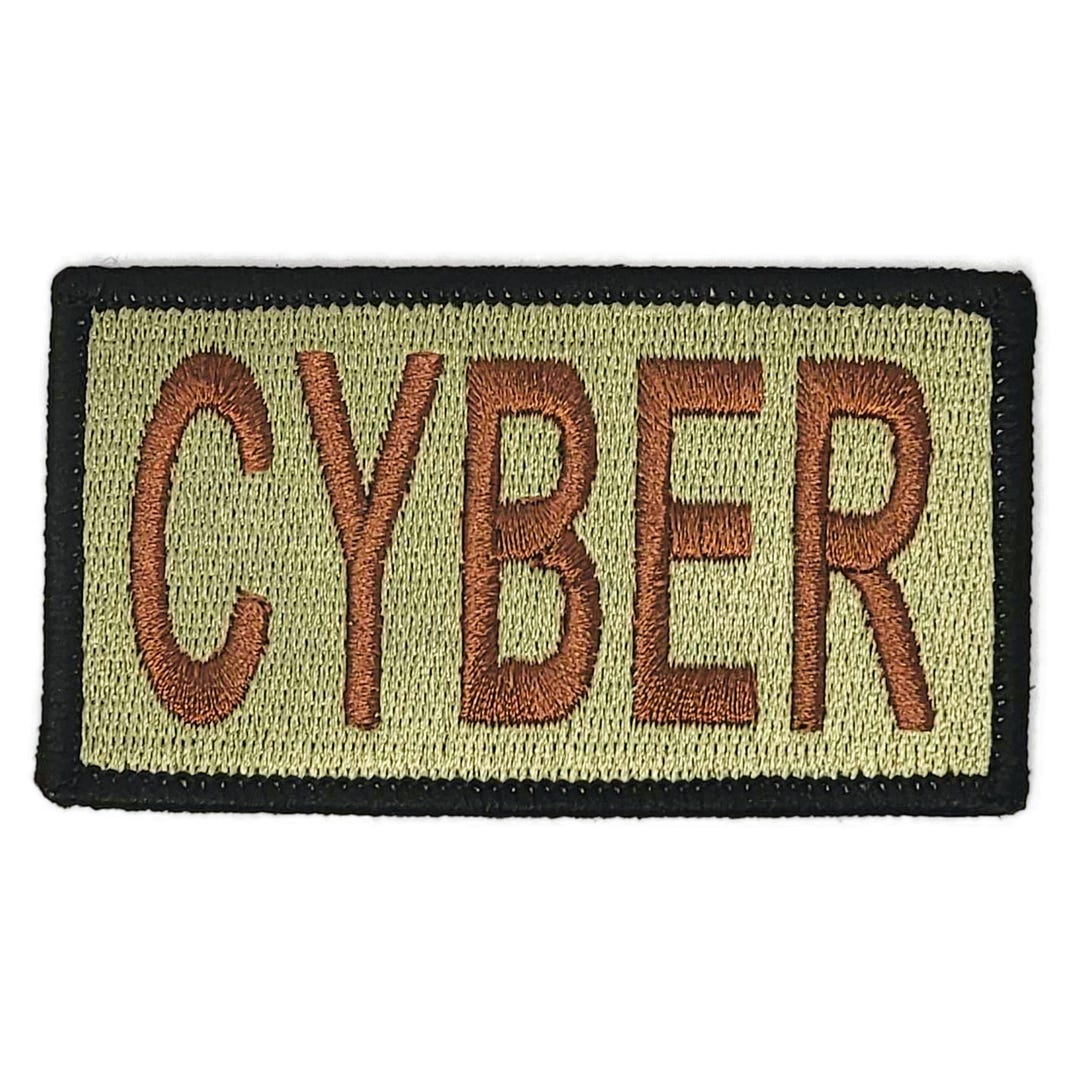 CYBER Duty Identifier Tab / Patch (black Border) - Etsy