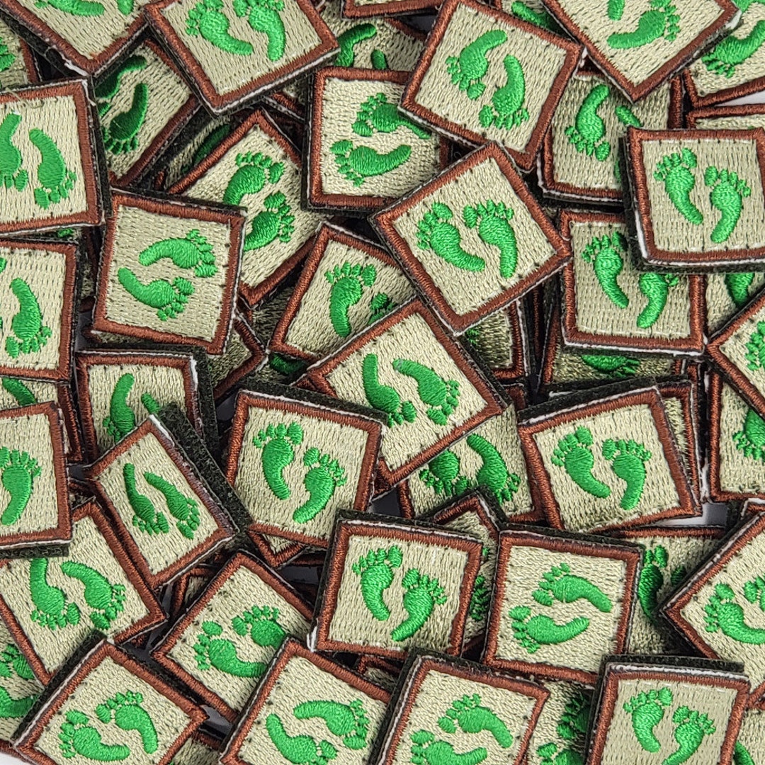 Mini Rescue/green Feet Patch - 7/8" - Etsy