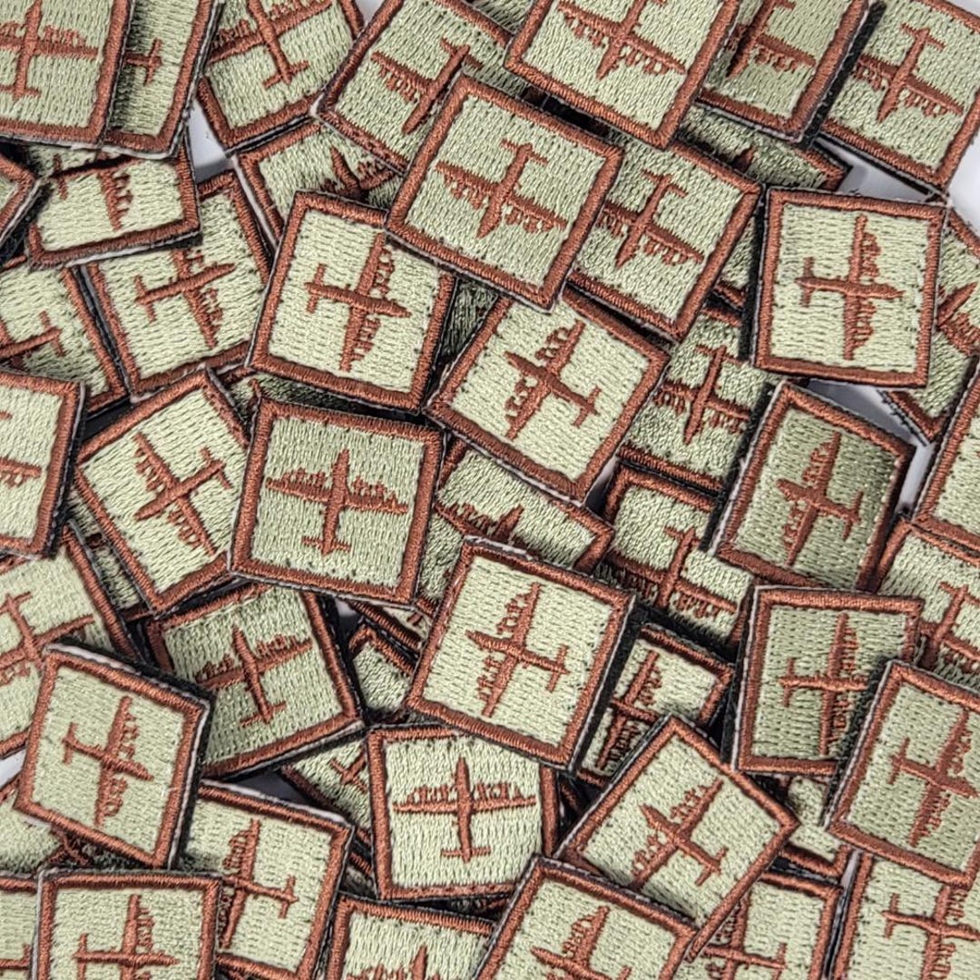 Mini AC-130 Patch - 7/8" (bagby Green) - Etsy
