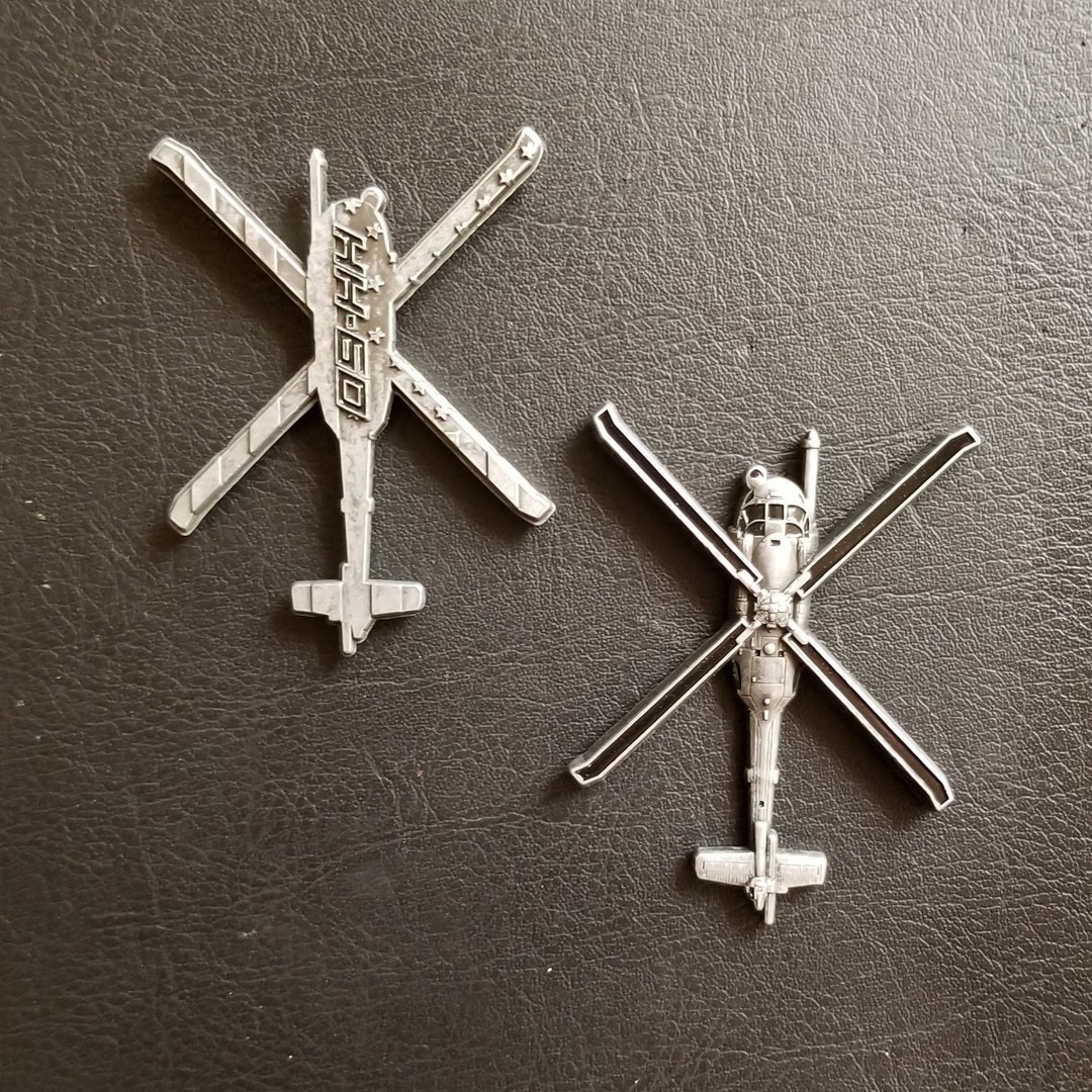 HH-60 Sikorsky Pavehawk Aircraft Shaped Challenge Coin - Etsy