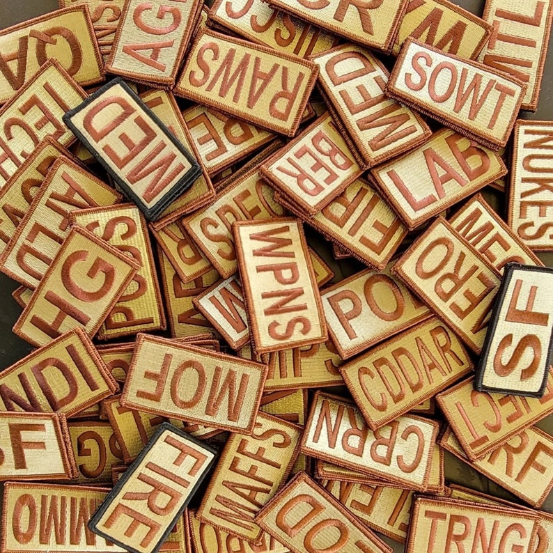 ISR Duty Identifier Tab / Patch | Etsy