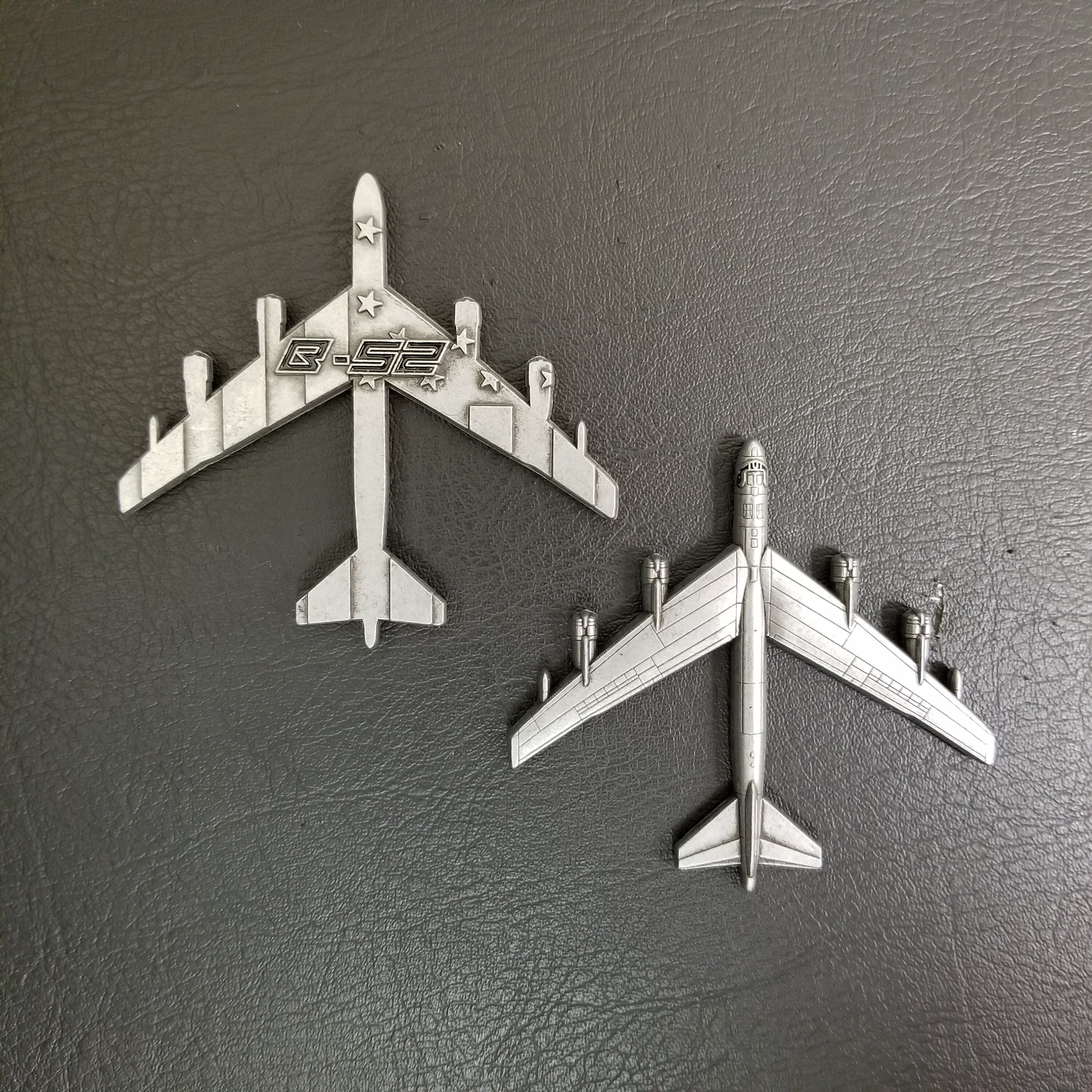 B-52 "the Buff" Stratofortress Aircraft Shaped Challenge Coin - Etsy