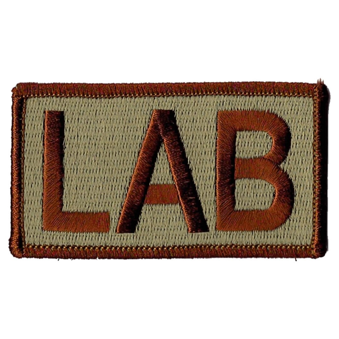 LAB Duty Identifier Tab / Patch - Etsy