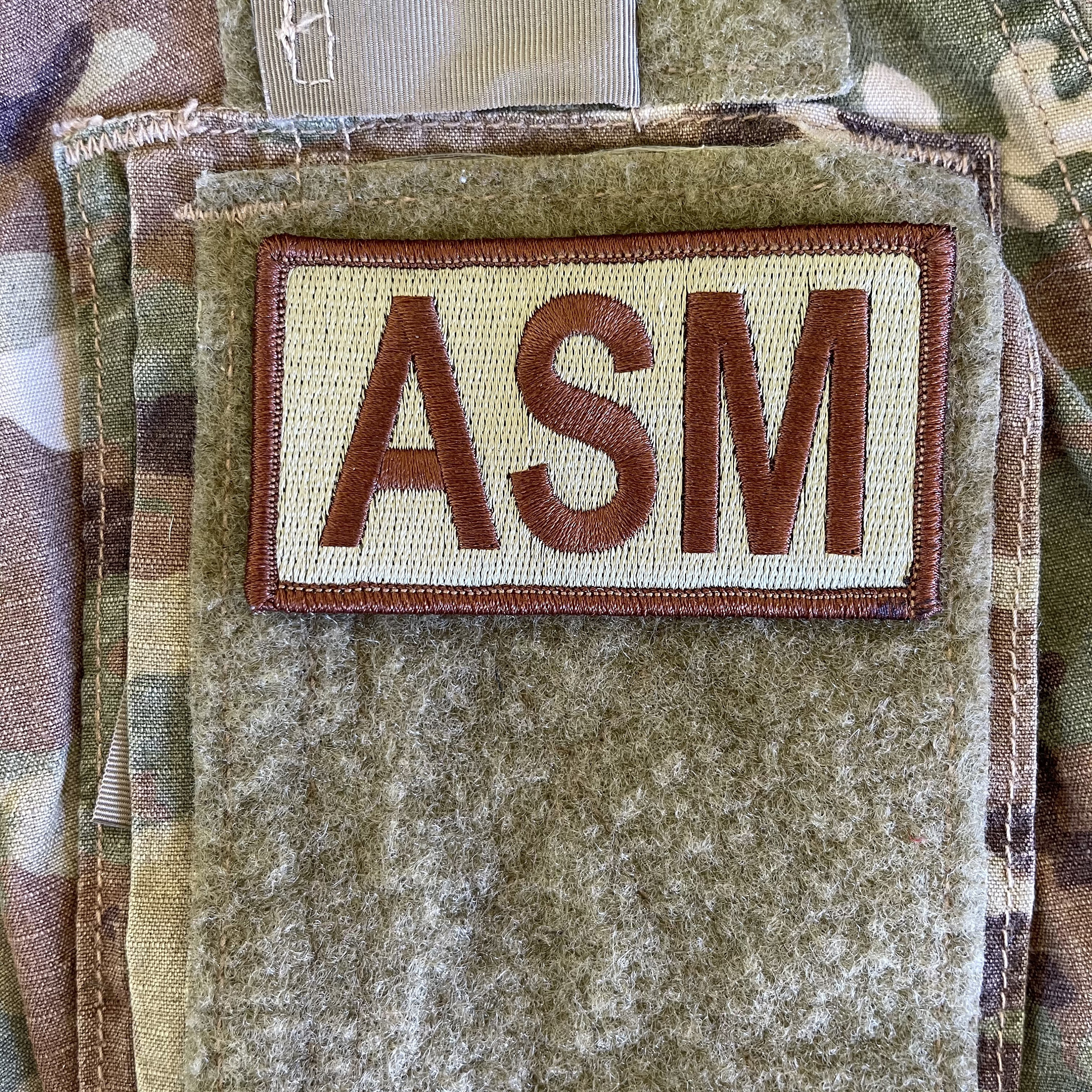 ASM Duty Identifier Tab / Patch - Etsy UK