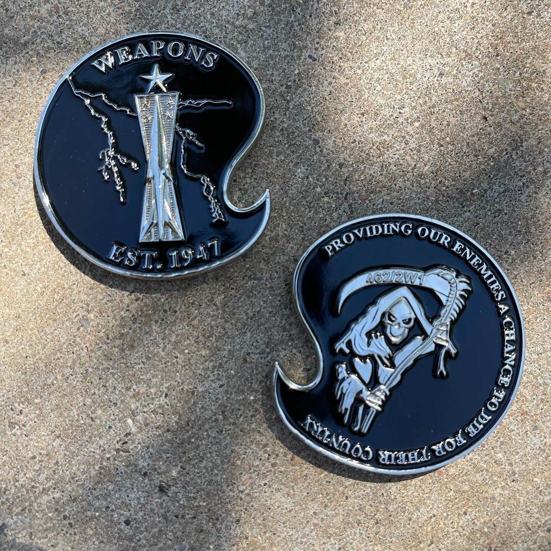 Weapons Reaper Challenge Coin - Etsy