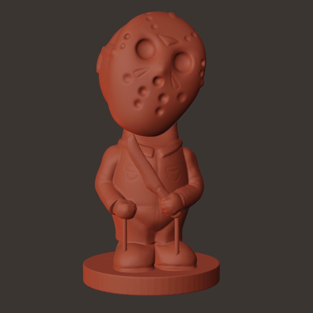 Jason Voorhees 3D Stl File - Etsy