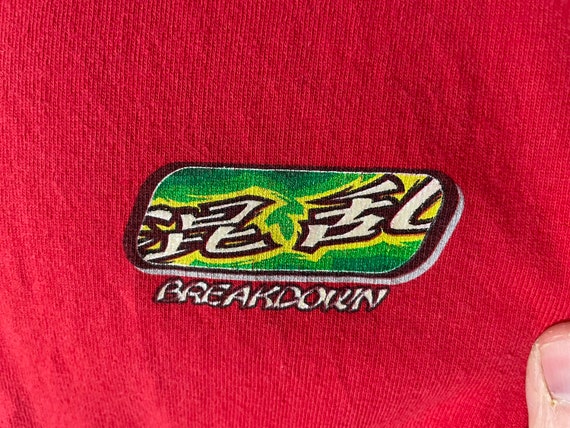 vintage 90s Breakdown japanese shirt - sz XL - skateb… - Gem