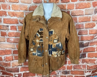 90s Snowflake Jacket - Etsy