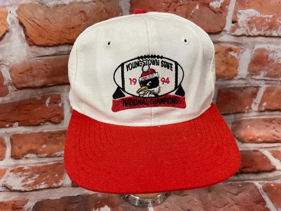 1994 ysu penguins national champions snapback hat 90s… - Gem