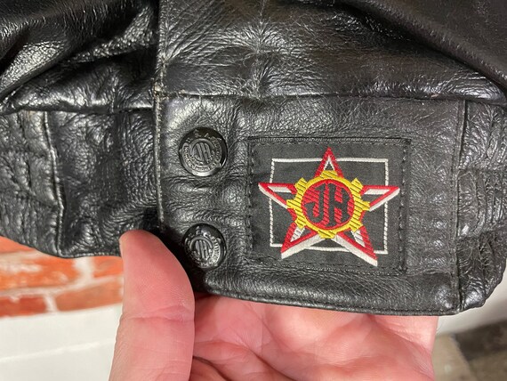 vintage Jeff Hamilton Leather Dale Jarrett UPS Racing… - Gem