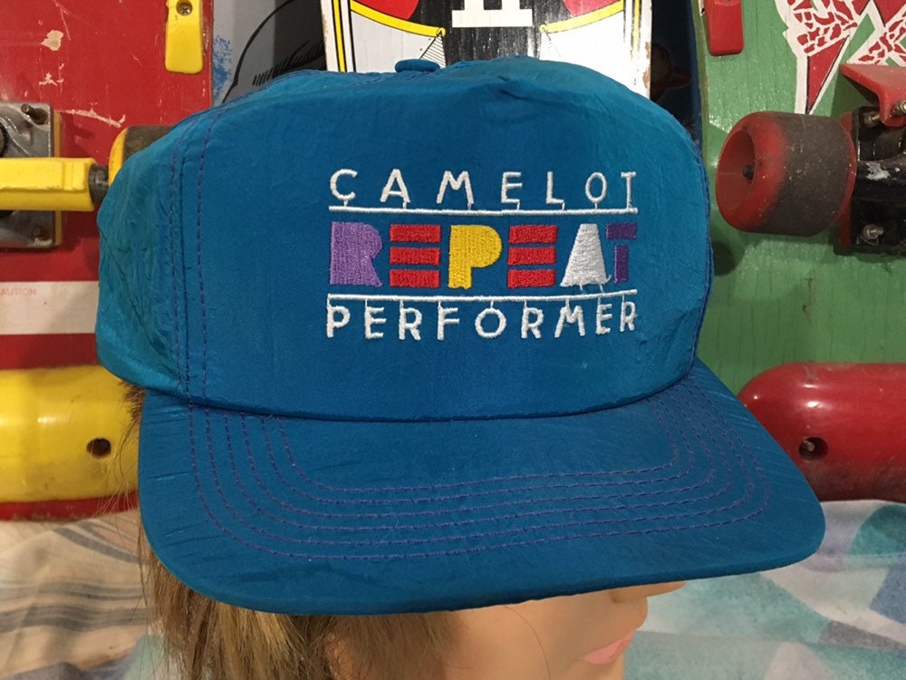Camelot Records REPEAT PERFORMER Vintage Snapback Hat | Etsy