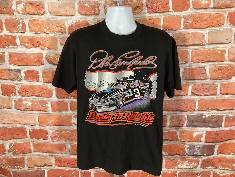 Vintage 1989 Dale Earnhardt Ready to Rumble Shirt Tagged L - Etsy