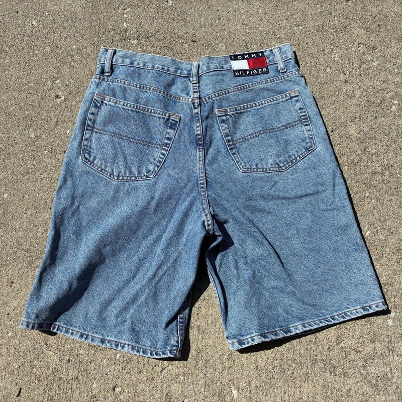 Vintage Y2k Jean Shorts - Etsy