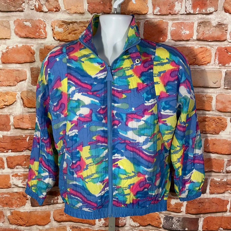 80s Windbreaker - Etsy