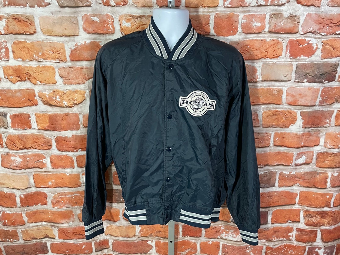 Vintage Georgetown Hoyas Chalk Line Windbreaker Light Weight Jacket ...