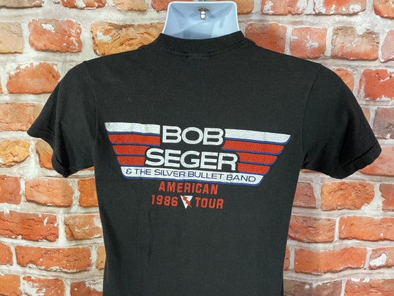 vintage 1986 Bob Seger And The Silver Bullet Band tou… - Gem