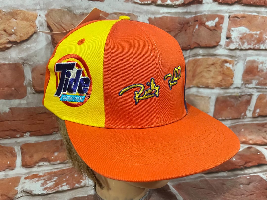 Vintage Tide Racing Ricky Rudd Snapback Hat - Deadstock W Tag - 90s ...