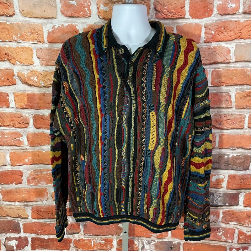 Coogi Sweater - Etsy