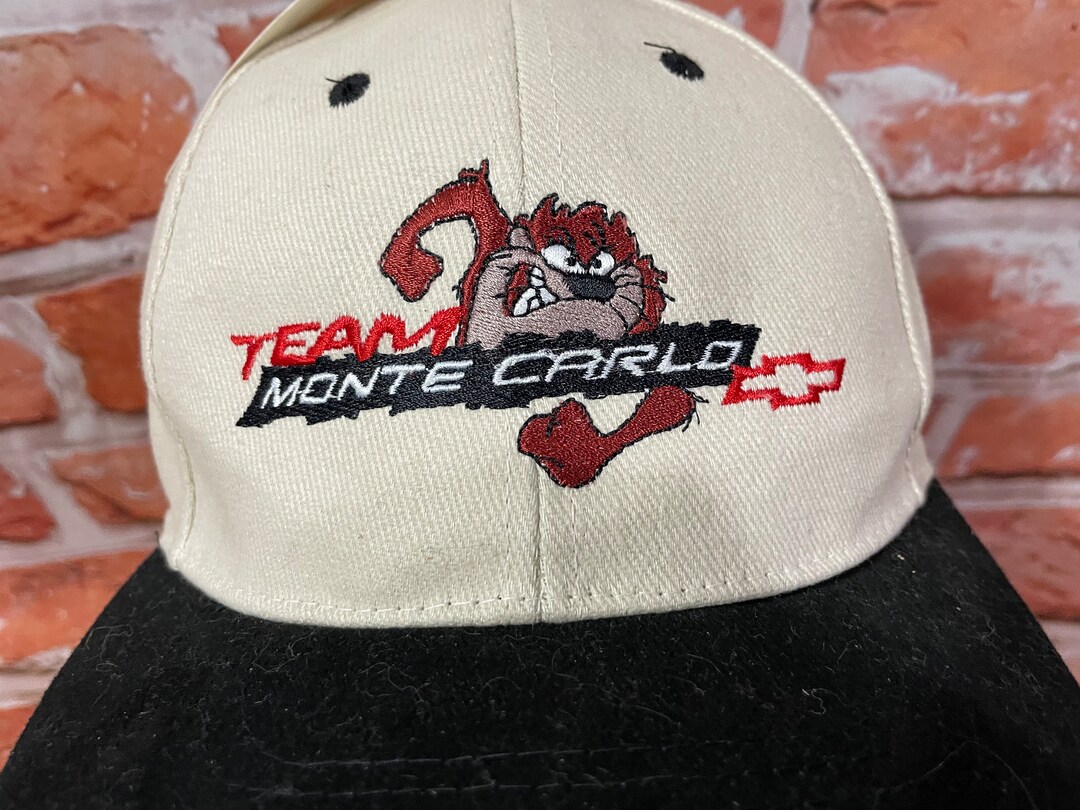 Vintage Taz Chevy Team Monte Carlo Snapback 90s Hat NWT Chevrolet ...