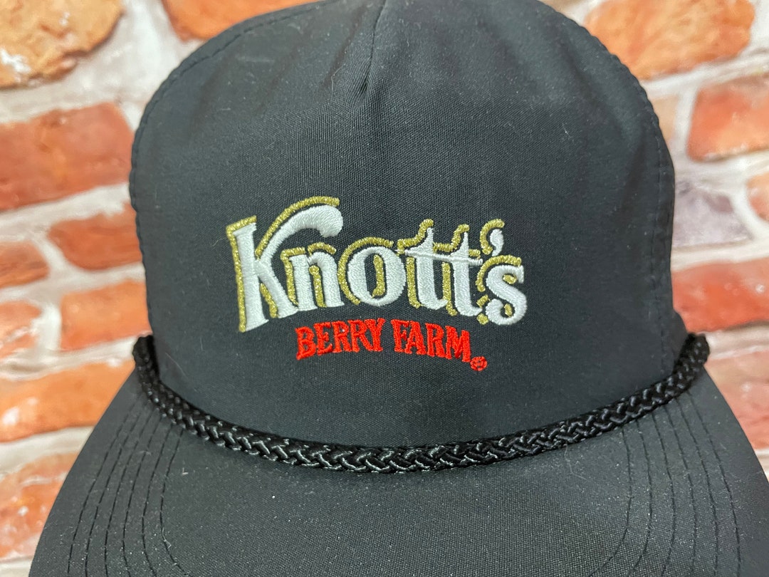 Vintage Knotts Berry Farm Rope Trucker Snapback Hat - 80s 90s Roller ...