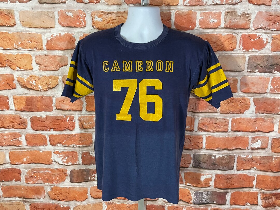 Vintage 70s Cameron Universiry Shirt - Fits M - Aggies Emo Indie Grunge ...