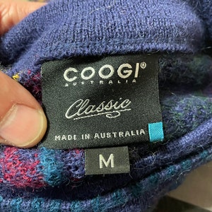 Vintage Coogi Alpaca Wool Sweater - Sz M - 90s Y2k Funky Cosby ...