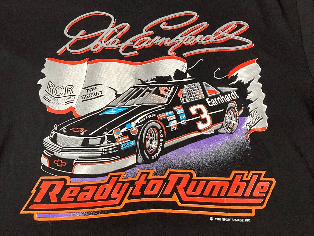 Vintage 1989 Dale Earnhardt Ready to Rumble Shirt Tagged L - Etsy