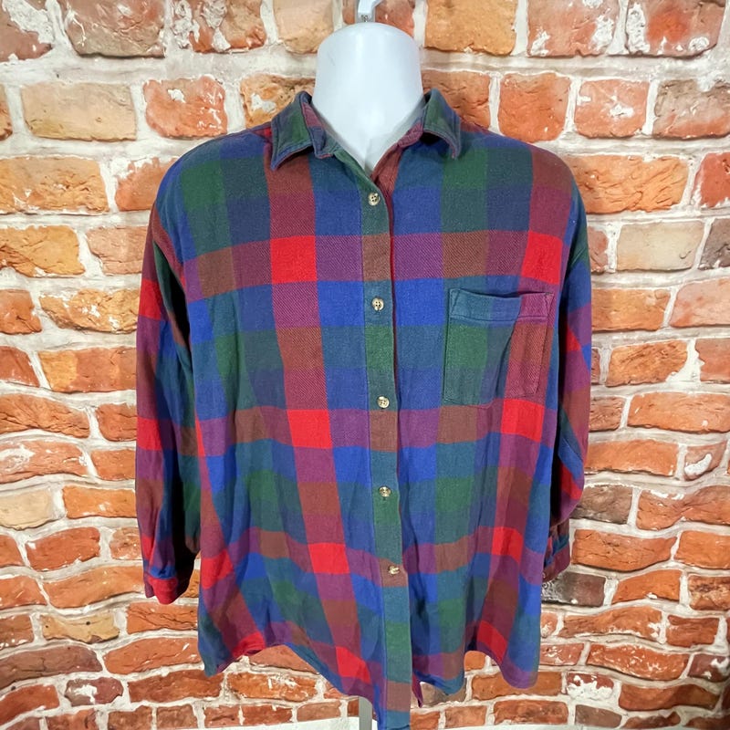 90s Flannel Shirt - Etsy