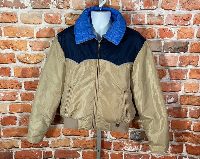 Vintage 70s Puffer Skyr Ski Jacket Fits M/L Emo Indie Grunge - Etsy