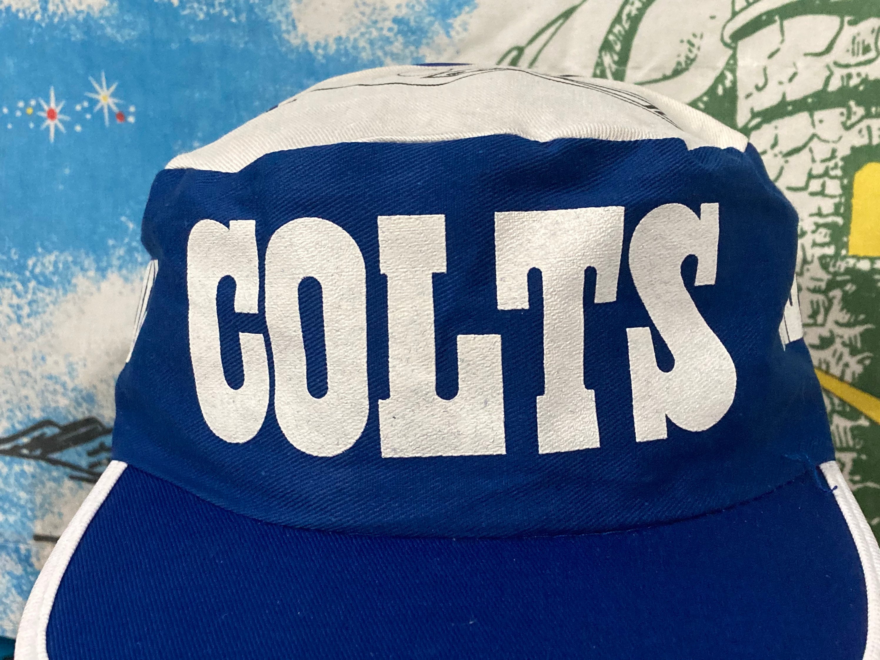 Vintage 1980s Indianapolis Colts PAINTERS CAP 80s Deadstock - Etsy