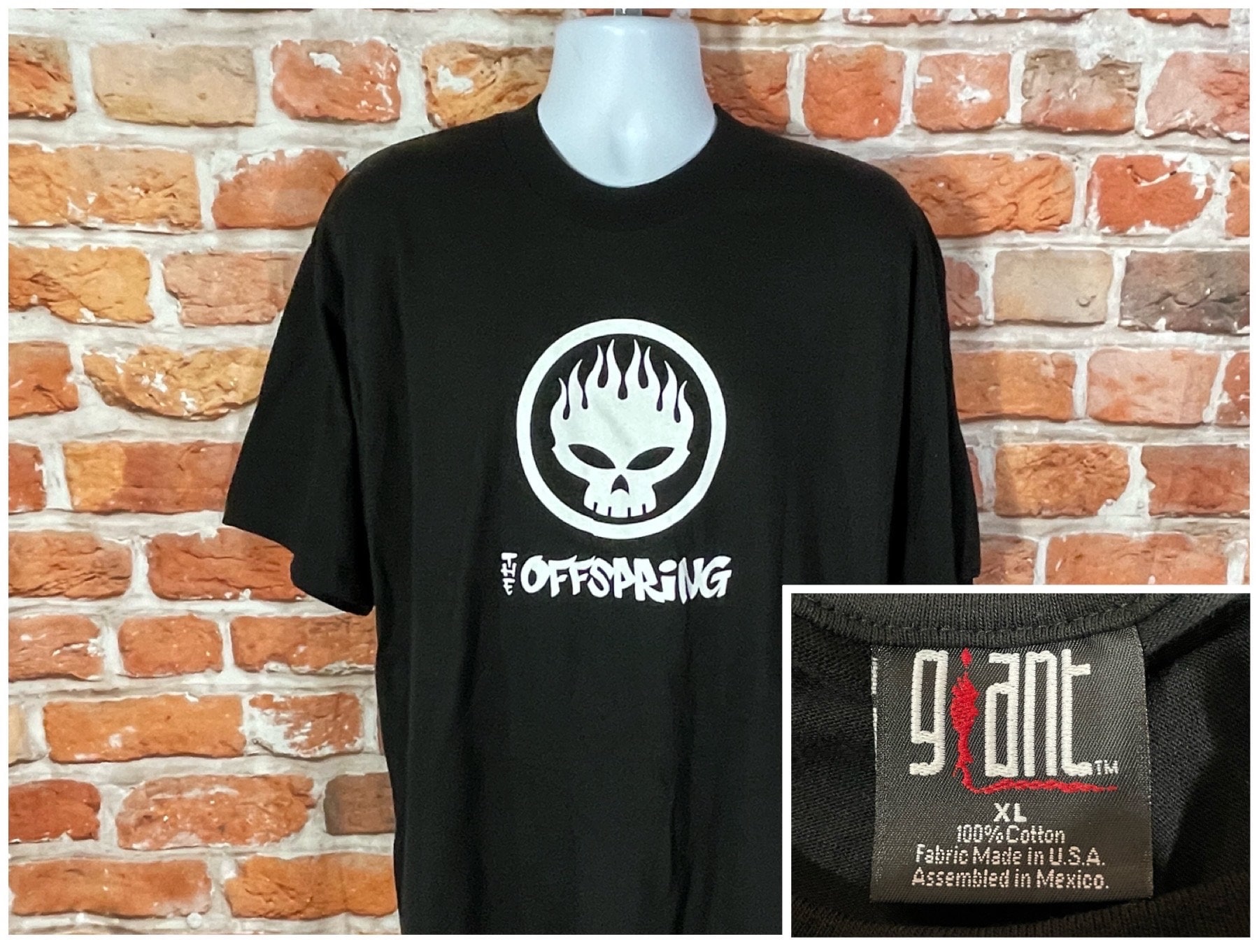 Vintage the Offspring Shirt - Sz XL Giant Tag - 90s Y2k Punk Vintage the Offspring Shirt - Sz XL Giant Tag - 90s Y2k Punk