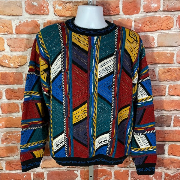 Coogi Style Sweater - Etsy
