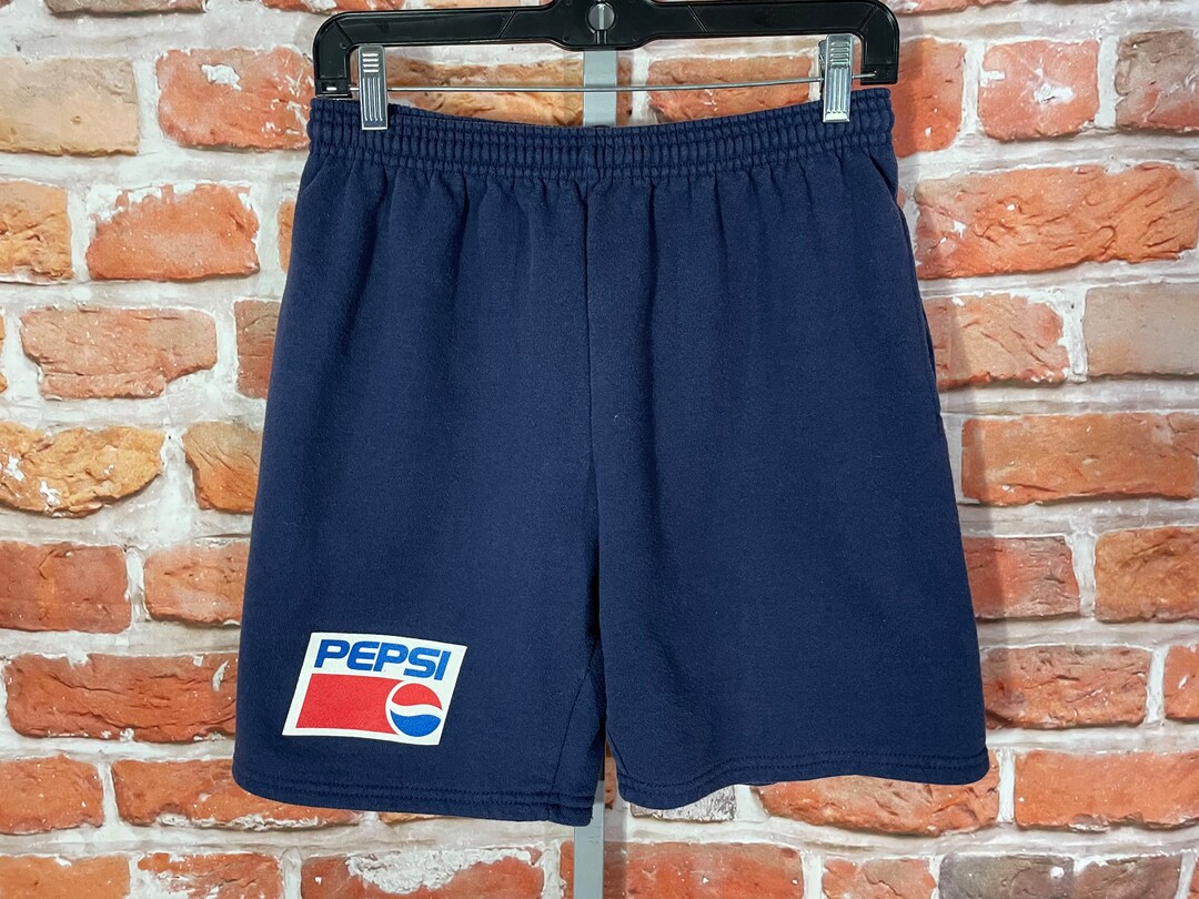 Vintage 80s 90s Pepsi Shorts - Sz M - Running Workout Grunge Skater - Etsy