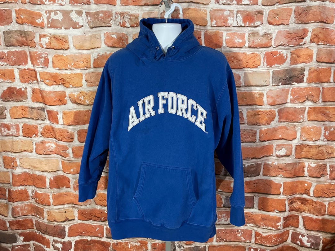Vintage Air Force Steve & Barrys Hoodie Sz XL Heavyweight Reverse Weave ...