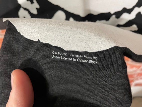 vintage 2001 Misfits Crimson Ghost Cinder Block shirt… - Gem