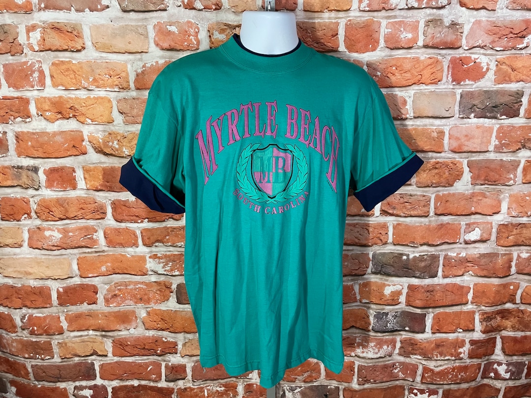 Vintage 90s Myrte Beach IOU Style Layered Shirt - Sz L - Grunge Tee - Etsy