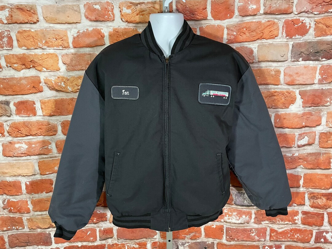 Vintage 90s Trucker Work Bomber Jacket - Sz XL - Red Kap Grunge ...