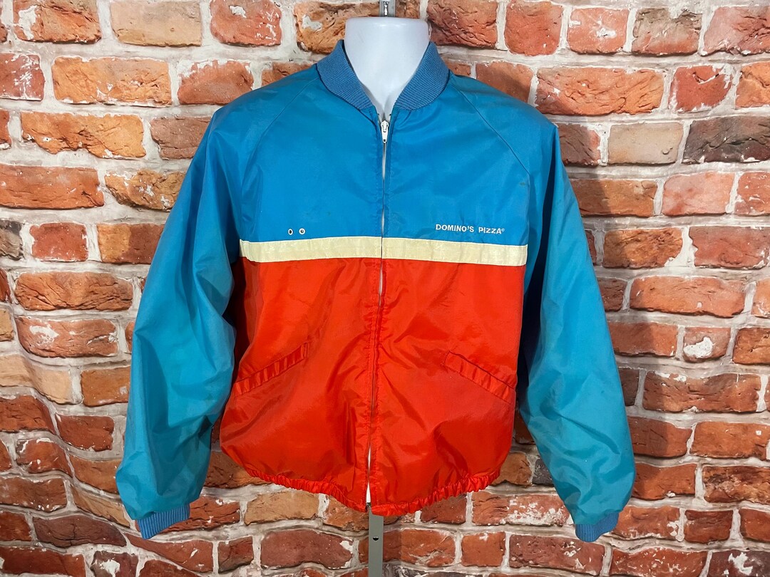 Domino's Pizza Vintage Delivery Bomber Jacket Sz XL 80s 90s - Etsy