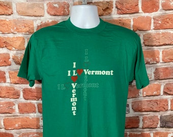 I Love Vermont Shirt | Etsy