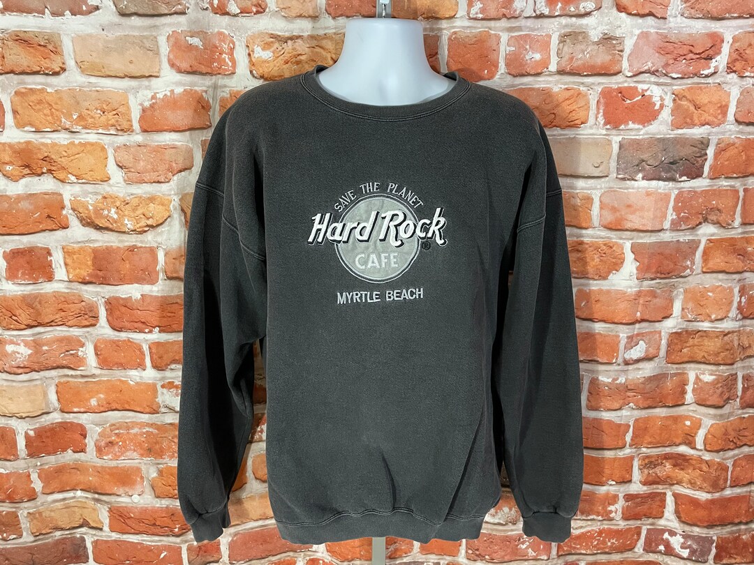 Vintage 90s Faded Hard Rock Cafe Myrtle Beach Shirt - Sz XL - Grunge ...
