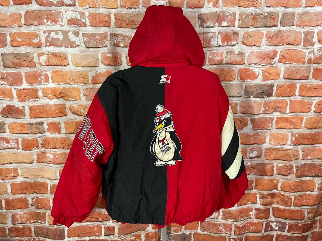 Vintage 90s YSU Penguins Starter Jacket Sz XL Youngstown State ...