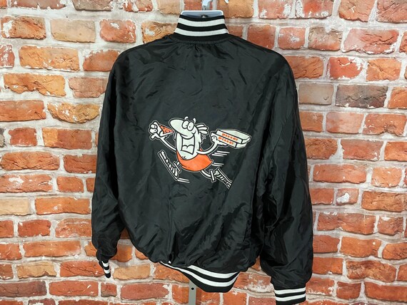 vintage Little Caesars Pizza Delivery bomber jacket -… - Gem