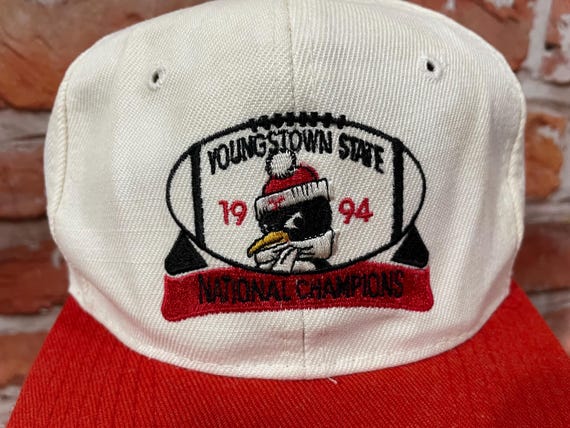 1994 ysu penguins national champions snapback hat 90s… - Gem