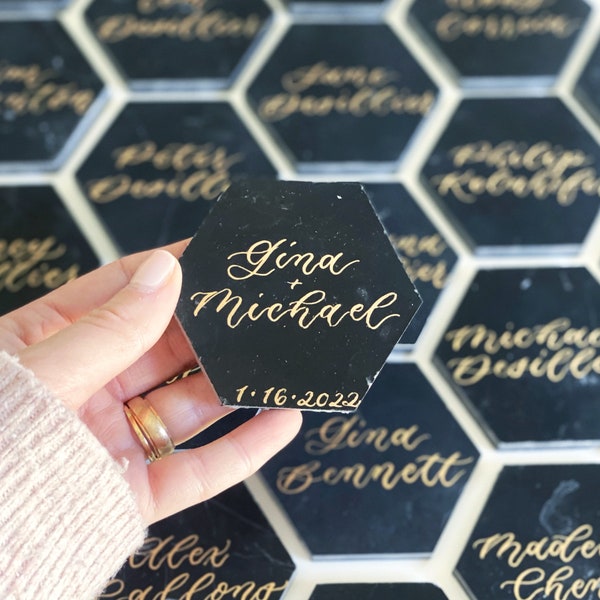 Hexagon Tiles - Etsy