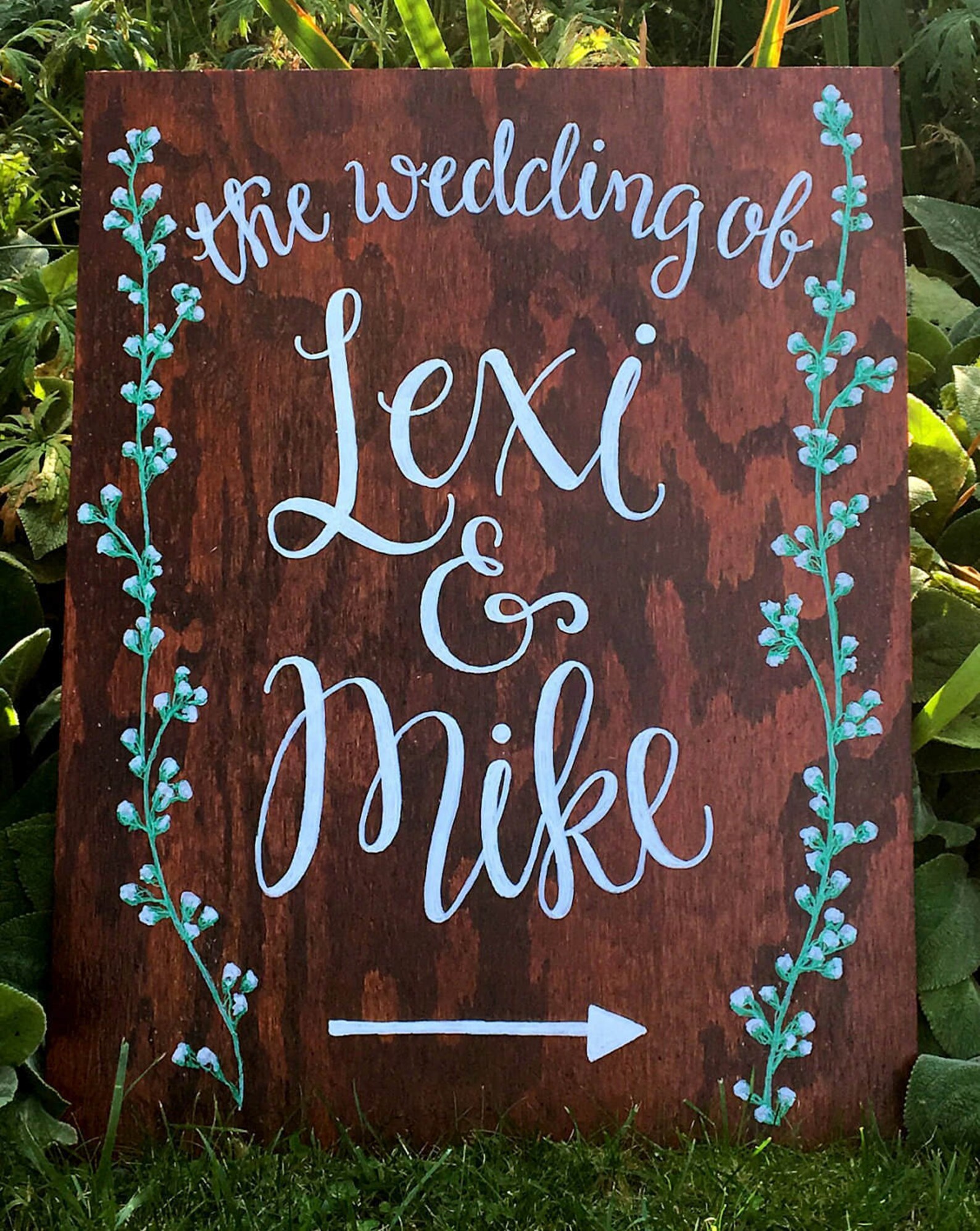 Custom Wedding Signs Wedding Signage Wooden Wedding Sign - Etsy