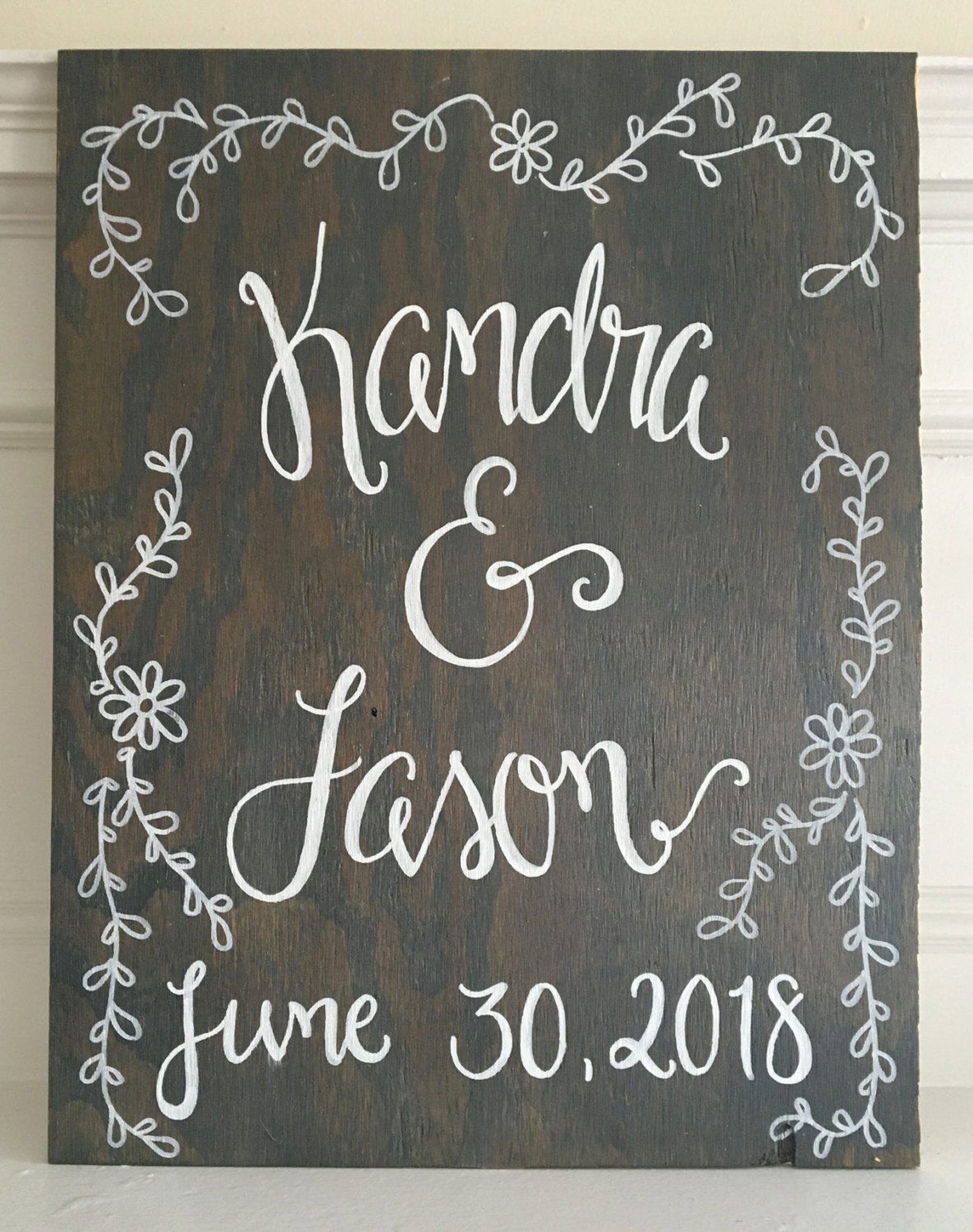 Custom Wedding Signs Wedding Signage Wooden Wedding Sign - Etsy