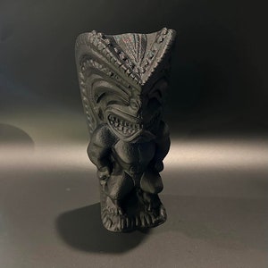 Large High Detail Tiki Guardian With Hidden Compartment - Etsy