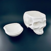 Full Size Human Skull Stash Container - Etsy